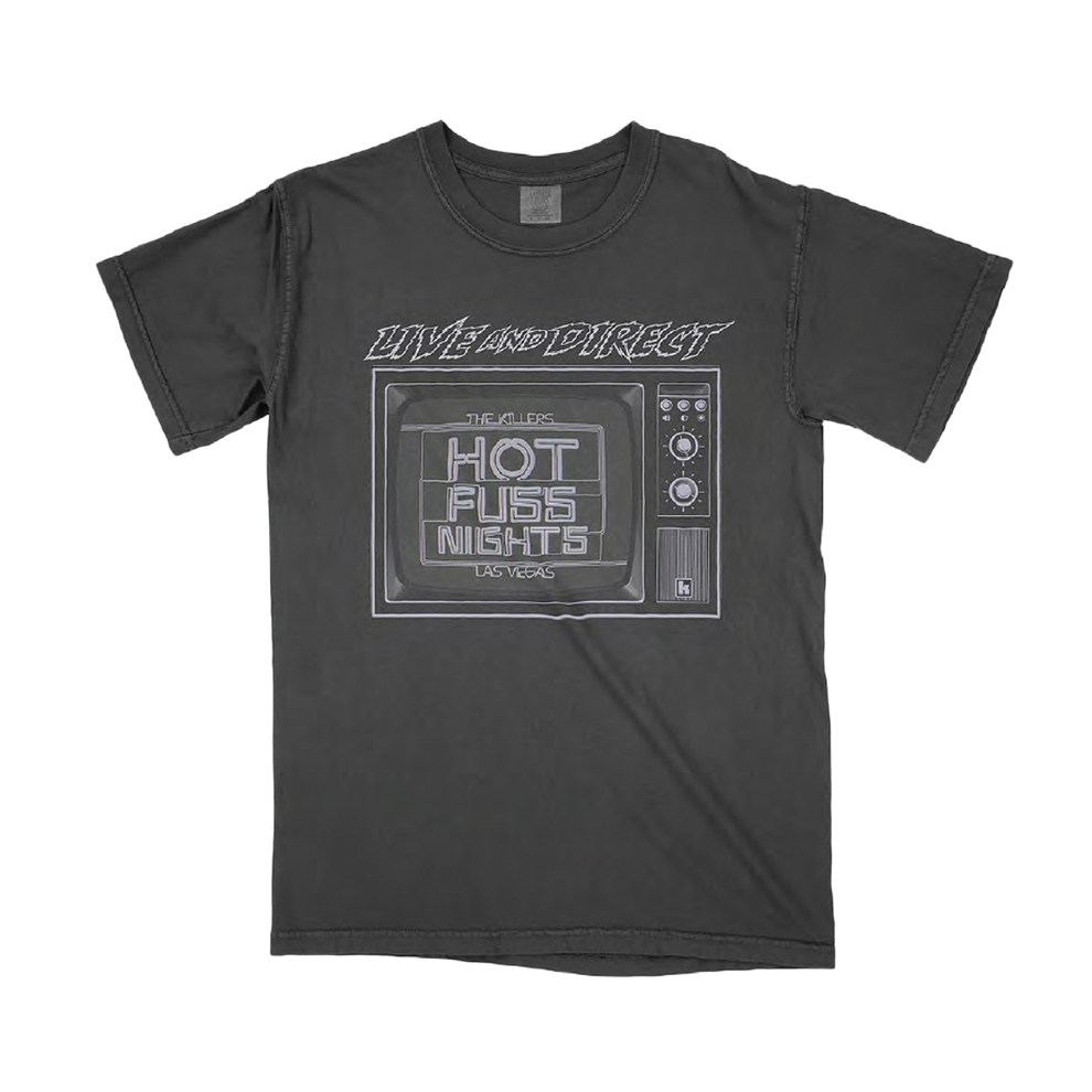 LIVE AND DIRECT HOT FUSS NIGHTS T-SHIRT – The Killers MT