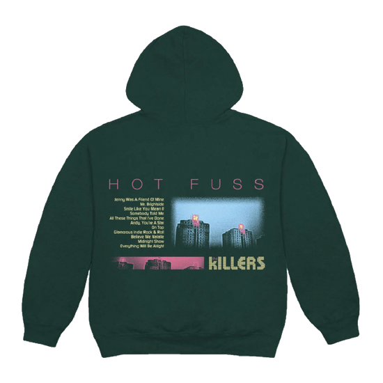 HOT FUSS TRACKLIST FOREST HOODIE – The Killers MT