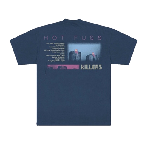 HOT FUSS TRACKLIST MIDNIGHT T-SHIRT – The Killers MT